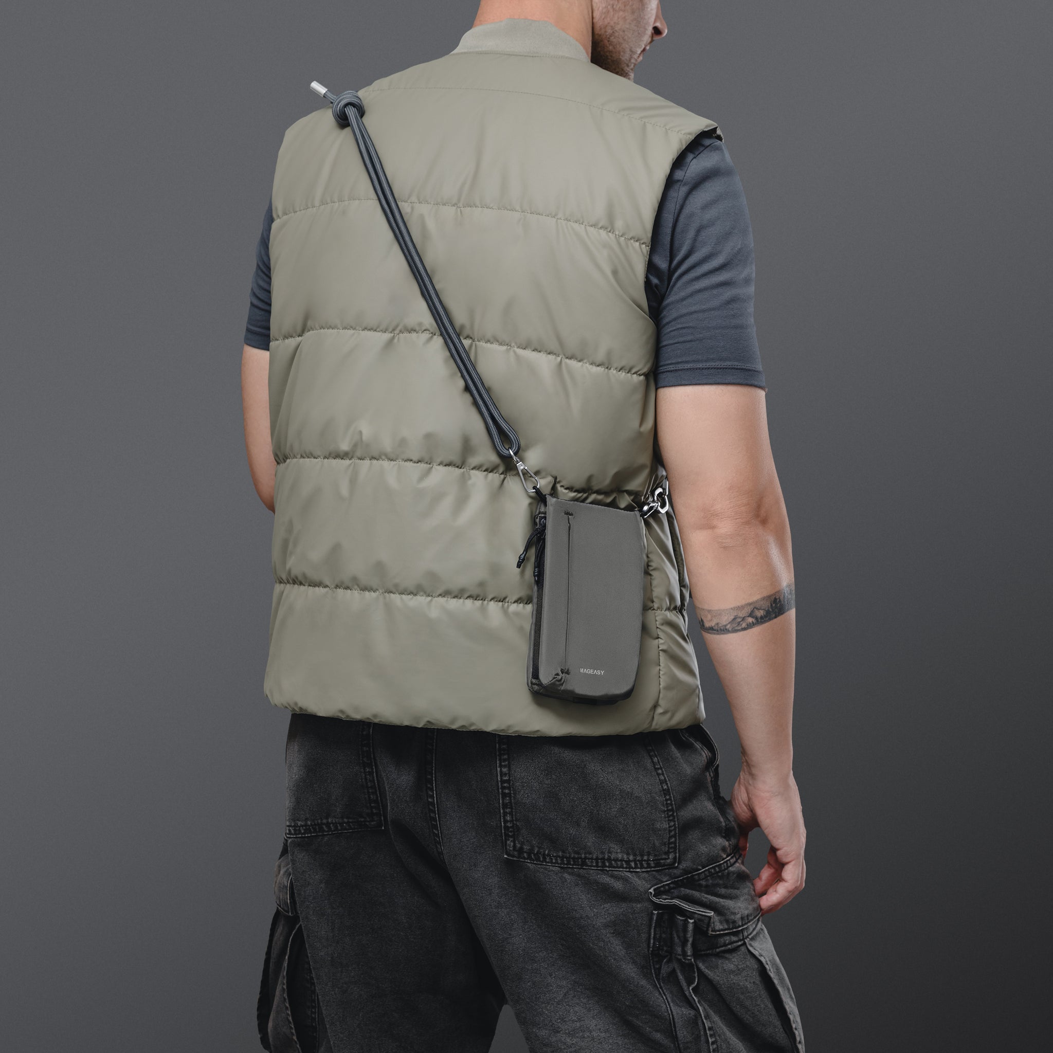 Phone Sacoche Utility Crossbody Bag + Strap Phone Lanyard 8.3mm ...