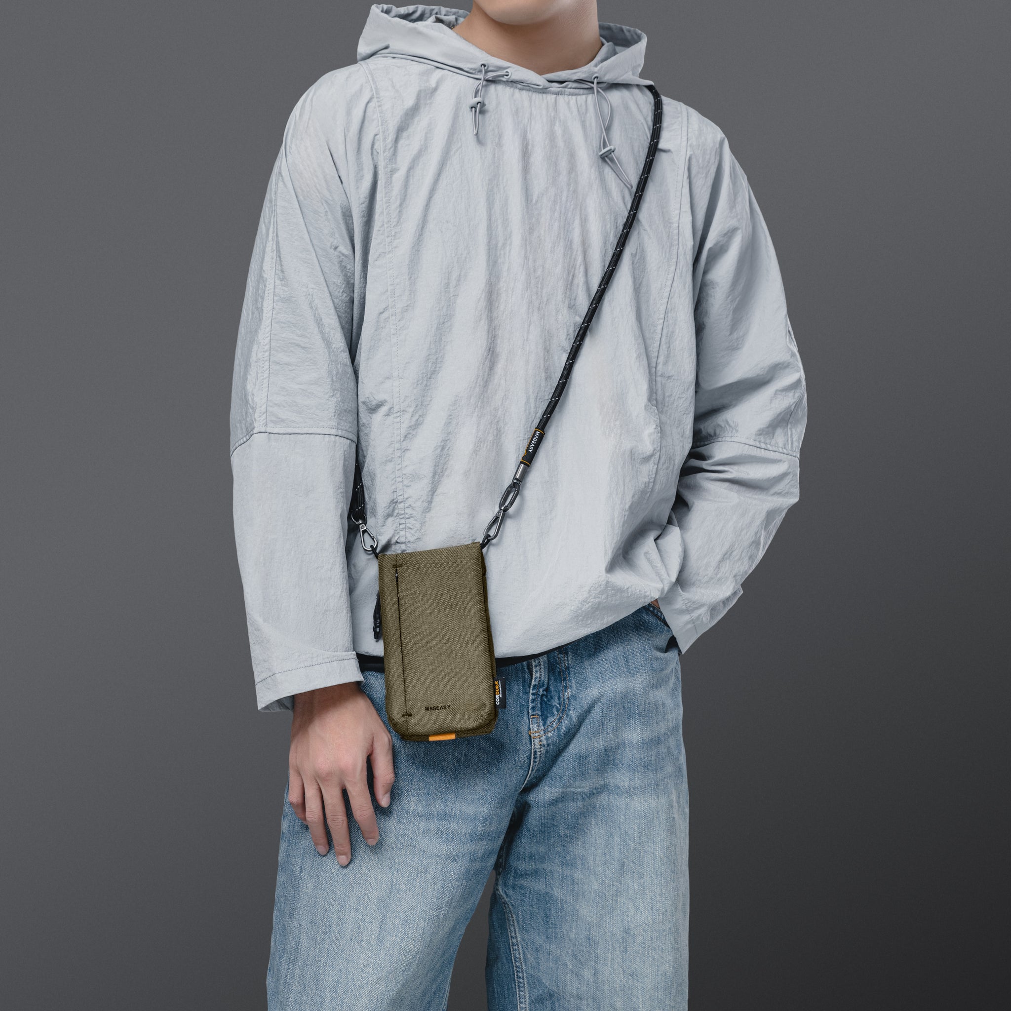 Phone Sacoche Utility Crossbody Bag + Strap Phone Lanyard 8.3mm ...