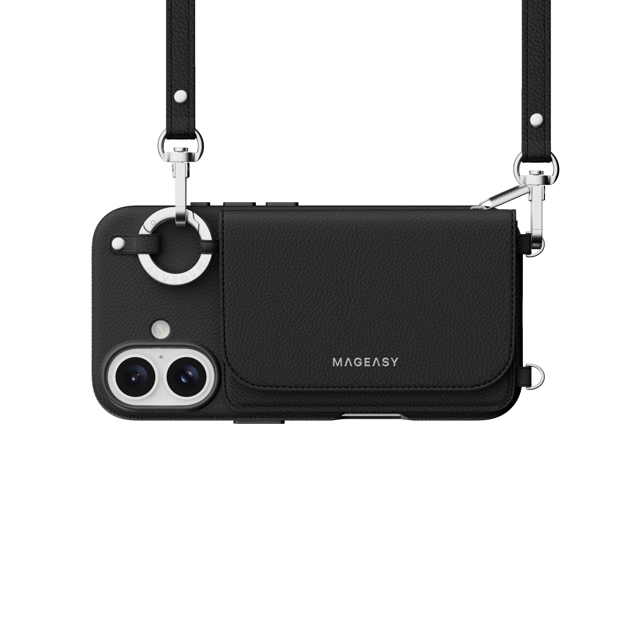 Pouch M Wallet Phone Case with Stand for iPhone 16 – MAGEASY Business